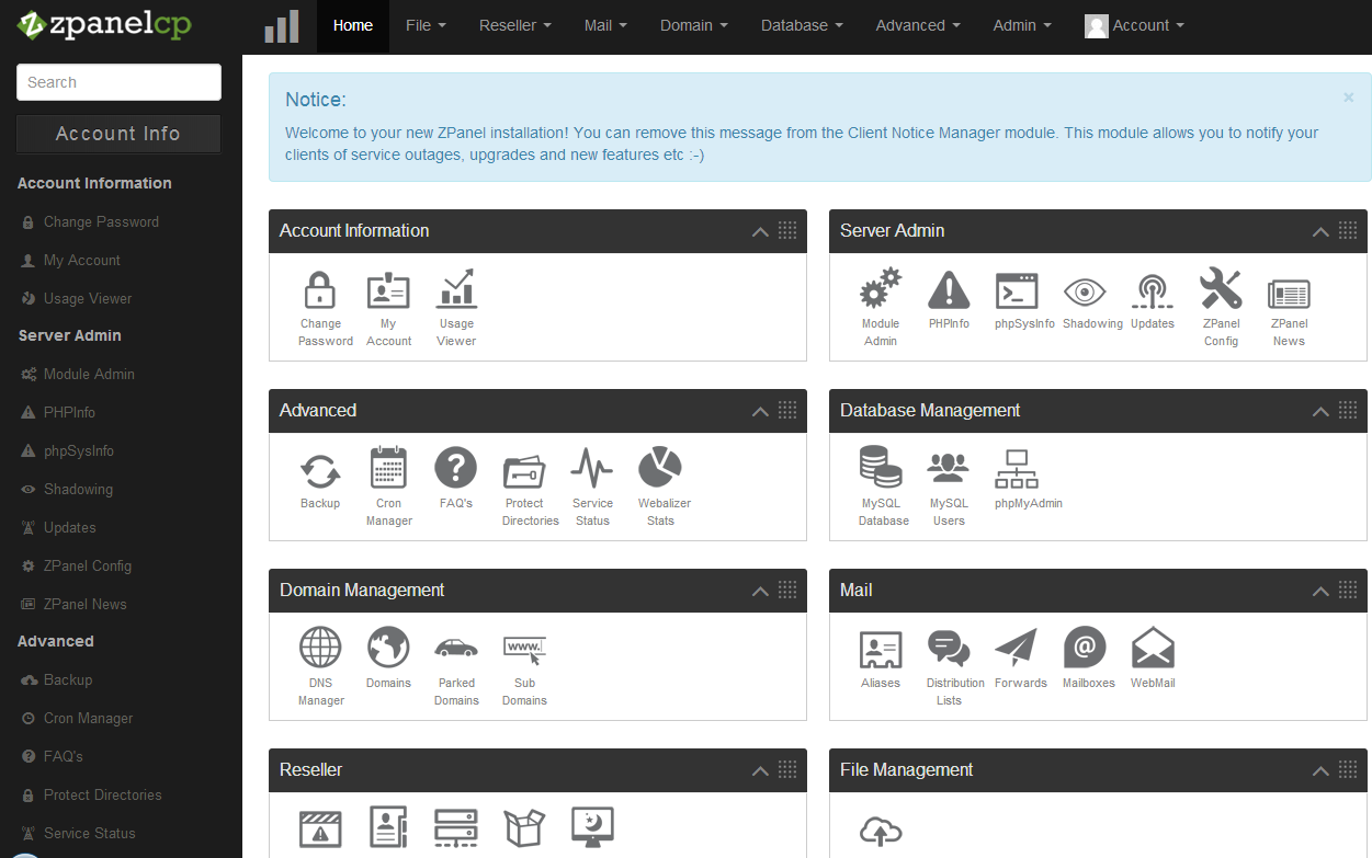 Zpanel Installing And Setting Up On Ubuntu Geeklk